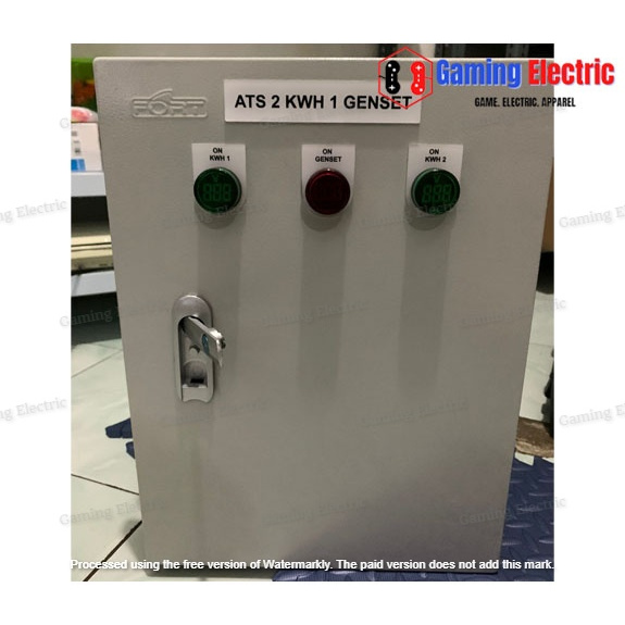 Jual Panel ATS 2 Kwh 1 Genset Manual 5500Watt | Shopee Indonesia