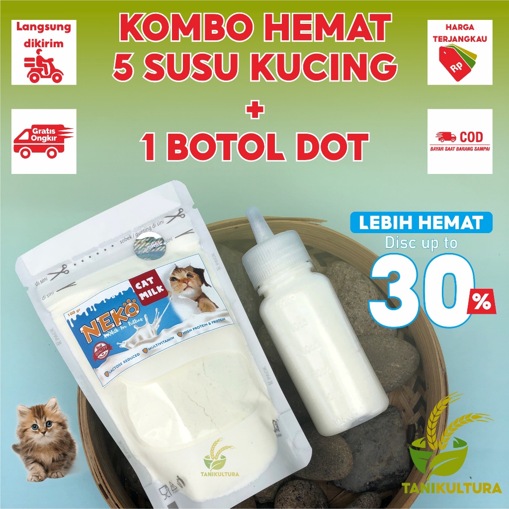 Jual Susu Kucing Dan Dot Botol Catmilk Kitten, Dewasa, Bayi Baru Lahir ...