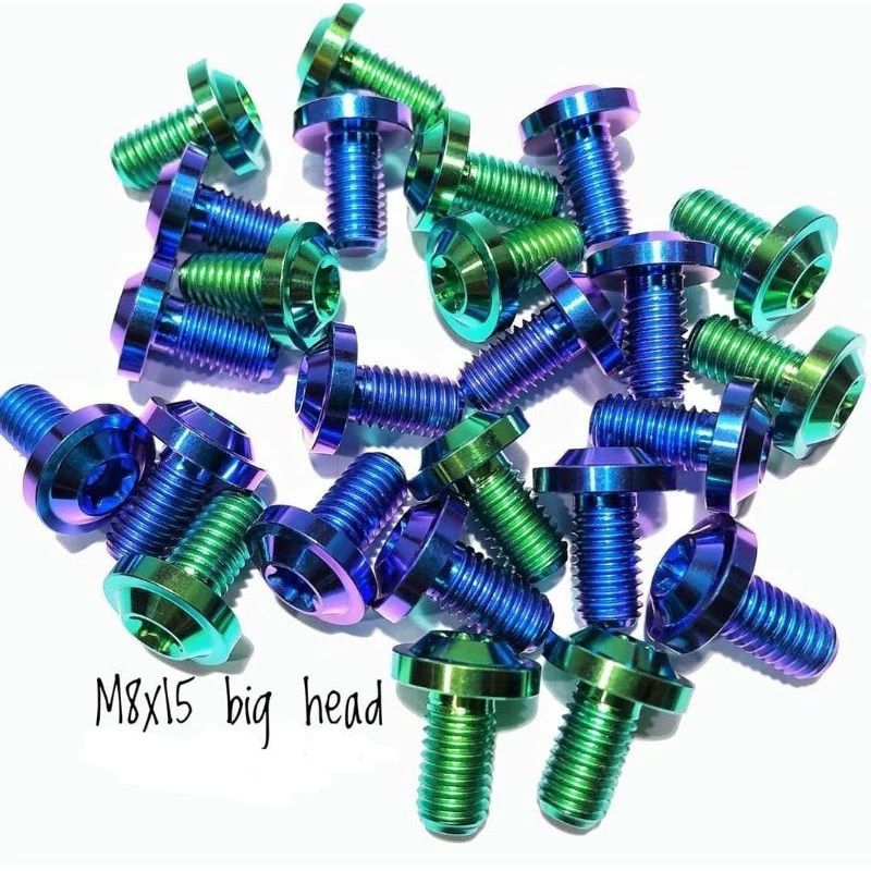 Jual Baut Titanium Drat 12 Big original Vietnam | Shopee Indonesia