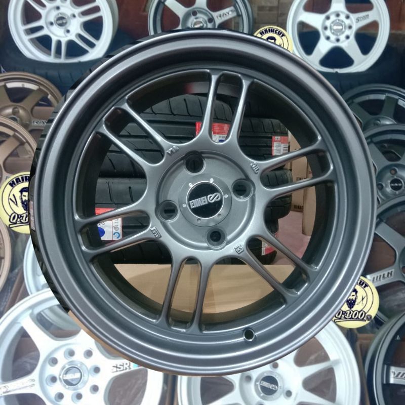 Jual VELG RING 15 RPF01 GUNMETAL/ABU ABU HARGA UNTUK SATU SET 4 PCS | Shopee Indonesia
