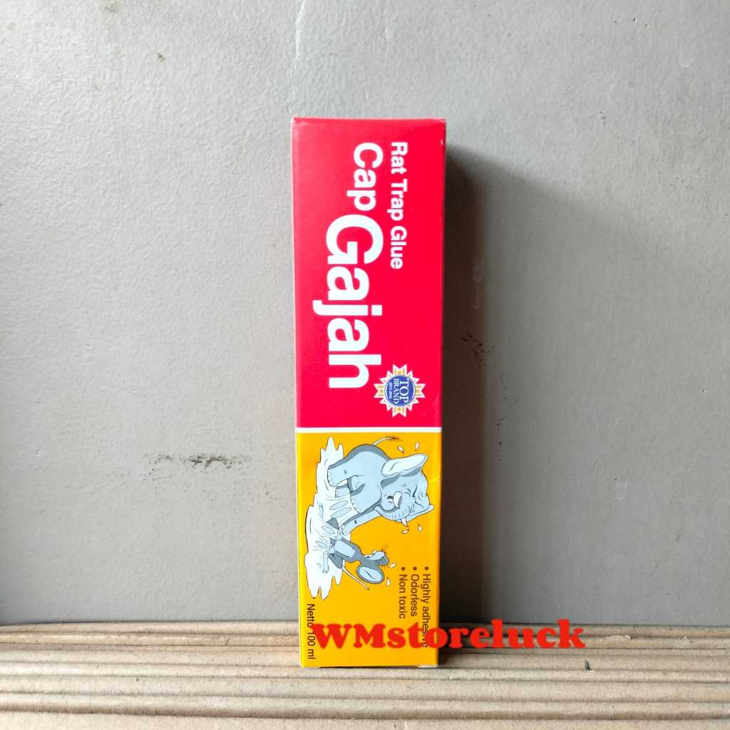 Jual LEM CAP GAJAH/PERANGKAP TIKUS EXTRA STRONG GLUE /lem lalat stick ...