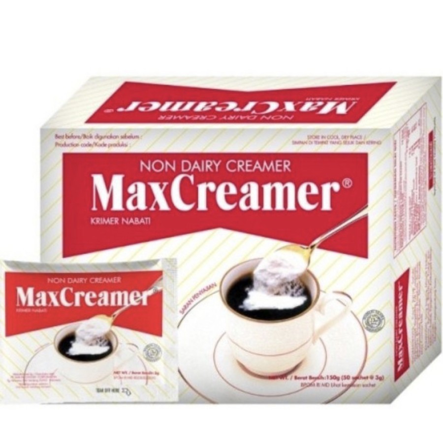 Jual Max creamer sachet isi 50 sachet x 3 gram | Shopee Indonesia