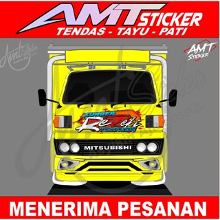 Jual Stiker Decal kabin Depan truck Umplung - Sumber Rejeki - Bisa ...