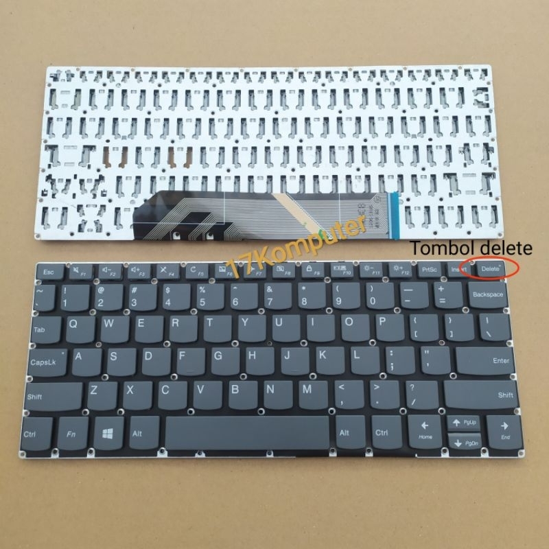 Jual Keyboard Lenovo Yoga 330-11 330-11IGM Non Frame Tombol Delete ...