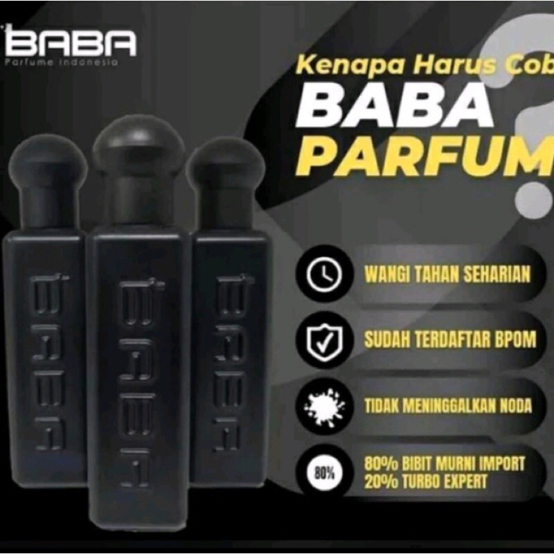 Jual BABA PARFUME AROMA BEST SELLER PALING LARIS UNISEX EAU DE PARFUM ...