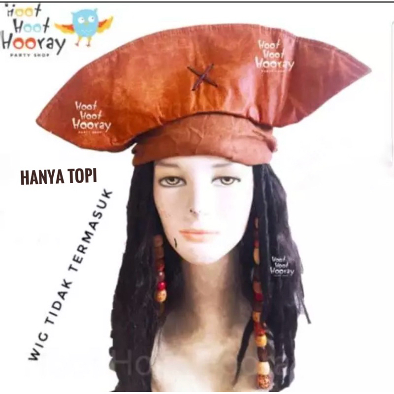 Jual Topi Bajak Laut / Cosplay Kostum / Topi Halloween / Pirate Hat ...