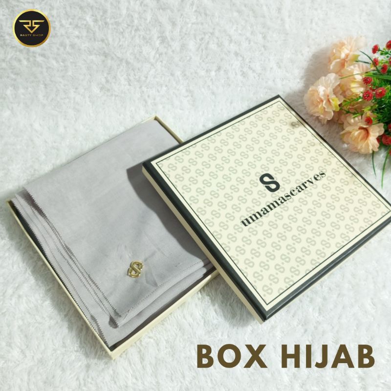 Jual Box hijab custom design - Hardbox hijab - Box packaging produk ...