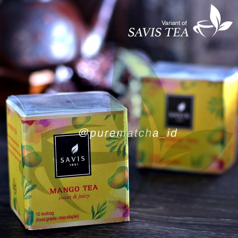 Jual Savis Tea - Mango Tea Box isi 10tb Fruity Tea Premium Teh Rasa ...