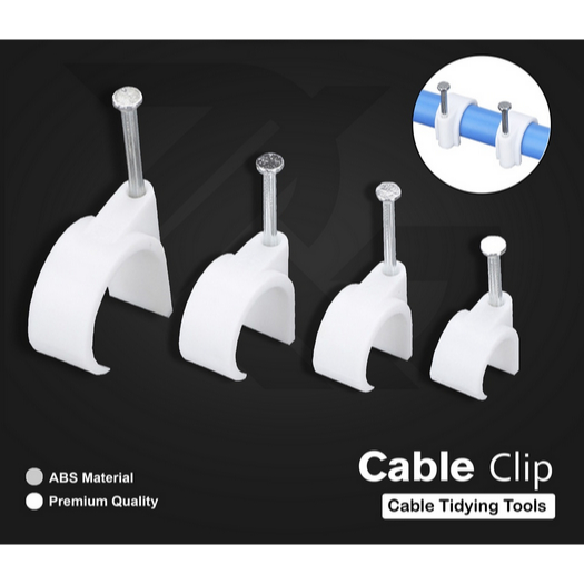 Jual Klip Clip Klem Kleman Jepitan Perapi Kabel Instalasi Listrik Rumah ...