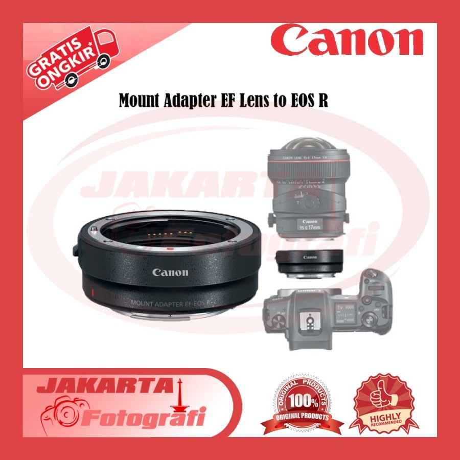 Jual Canon Mount Adapter EF EOS R / EF EOS RP Adaptor Canon Original | Shopee Indonesia