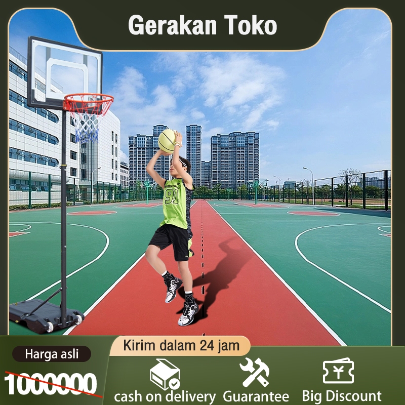 Jual NBA Portable Ring Basket anak / Anak birthday gift / Basketball ...