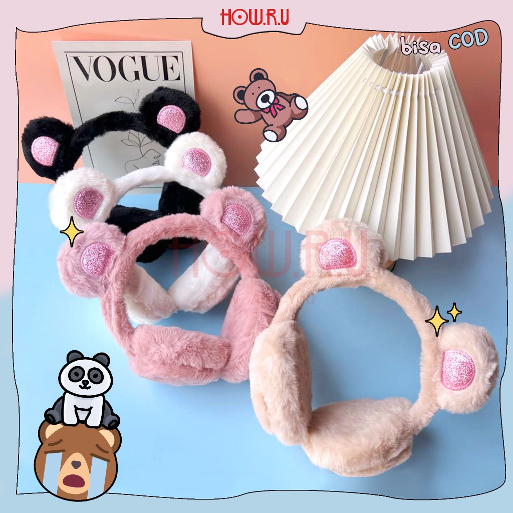 Jual HOW.R.U | Ear Muff Anak-Anak bentuk Telinga Hewan / Pelindung ...