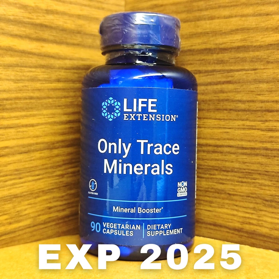 Jual Life Extension Only Trace Minerals isi 90 Veg Caps | Shopee Indonesia