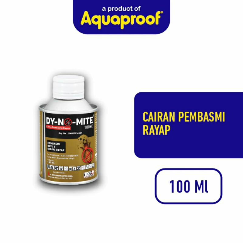 Jual Anti Rayap DYNOMITE 100EC Cairan pembasmi RAYAP 100ml By Aquaproof ...