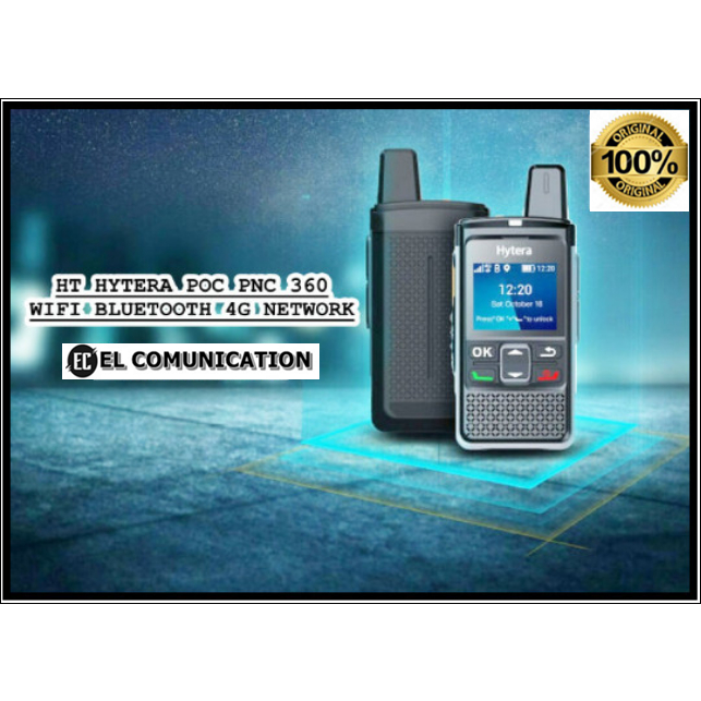 Jual JUAL HT POC Hytera PNC360S dan SIM 1th 4G Wifi GPS Zello ...