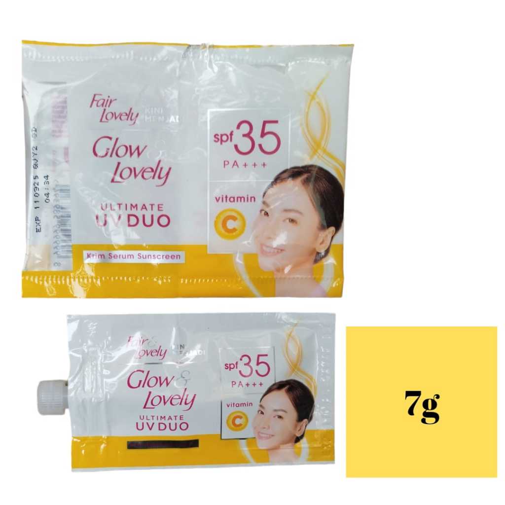 Jual Fair & Lovely Ultimate UV DUO Sachet 7g | Shopee Indonesia