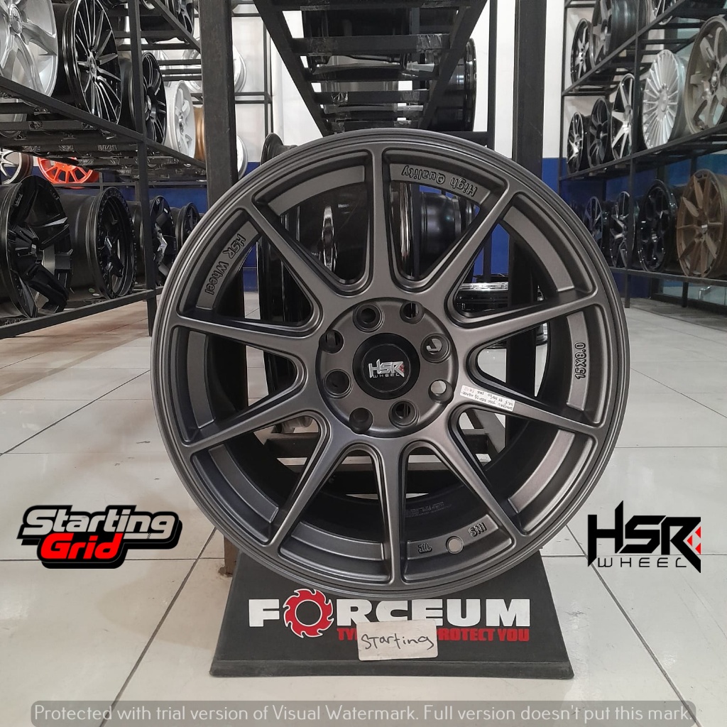 Jual Velg Mobil HSR r17 buat Jazz, Swift, Avanza, Xenia tipe Shinjuku ...