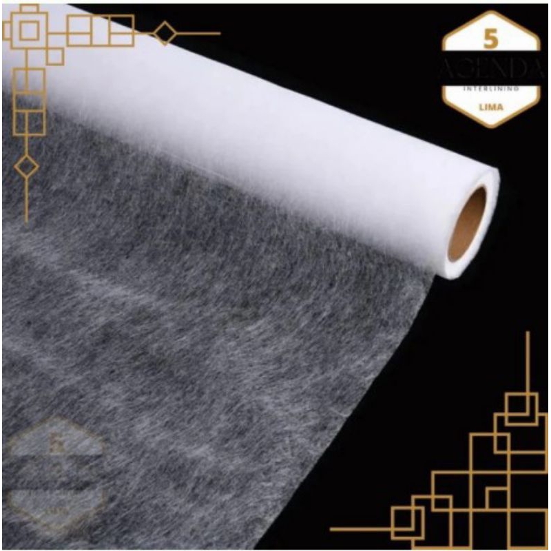 Jual Perekat Kain Textile Lem 2 Sisi Roll 50 Yard Lebar 114 CM | Shopee ...