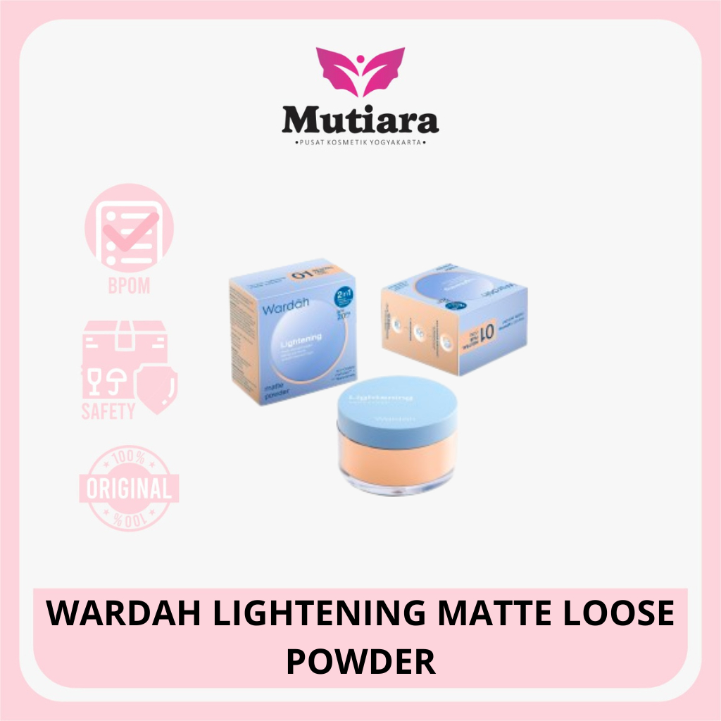 Jual WARDAH LIGHTENING MATTE LOOSE POWDER | Shopee Indonesia