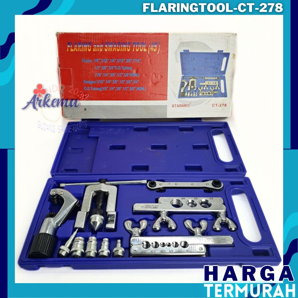 Jual FLARING TOOL CT-278 | ALAT FLARING SWAGING | FLARING DAN SWAGING | FLARING AND SWAGING TOOL ...
