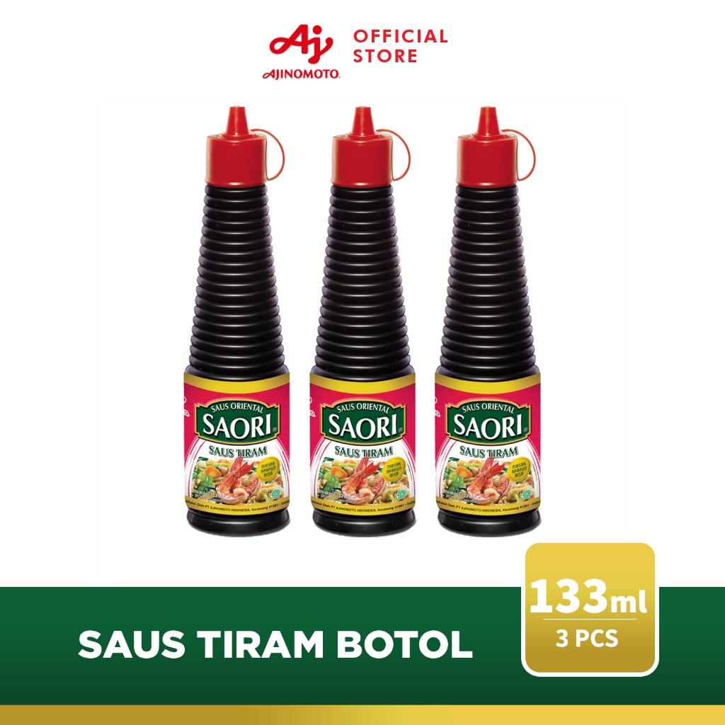 Jual SAORI® Saus Tiram Oriental Oyster Botol 133ml (3 pcs) | Shopee Indonesia