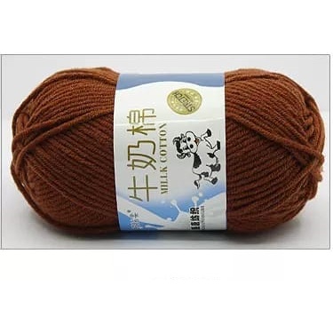 Jual Bahan Benang Rajut Katun Milk Catton 5Ply 51-98 Warna/Benang Rajut ...
