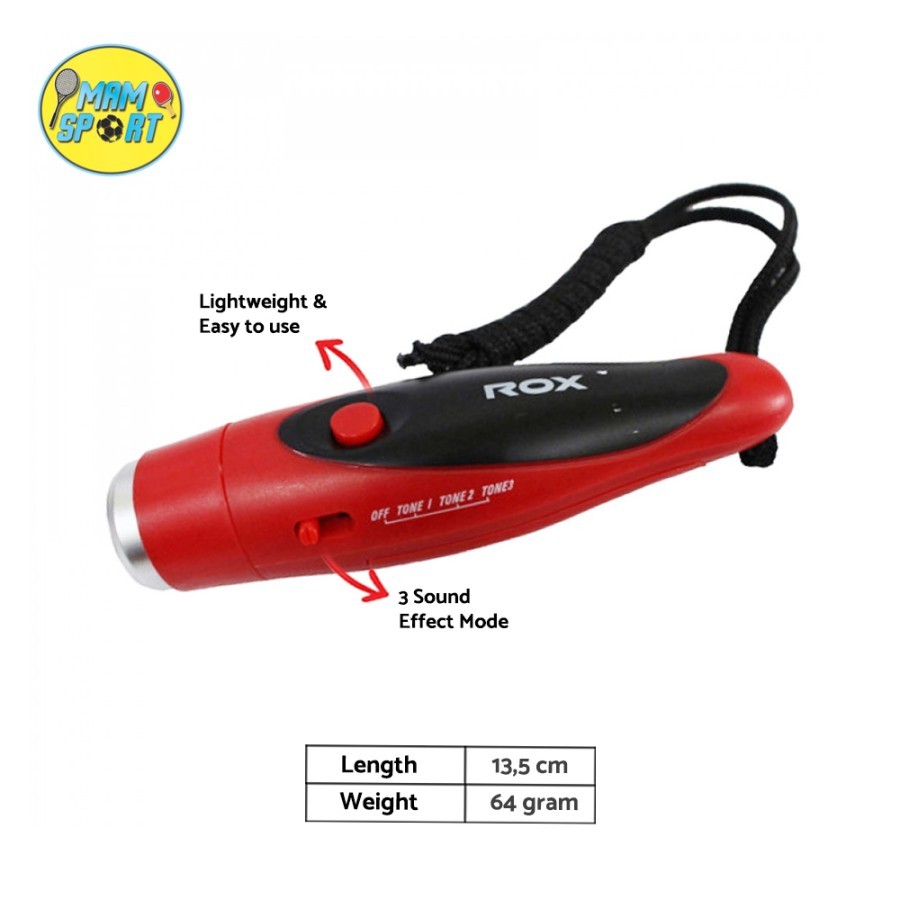 Jual Whistle Peluit ROX Electric REW-41 Free Bag Original | Shopee Indonesia