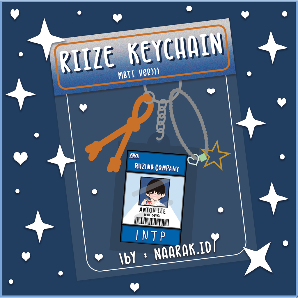 Jual RIIZE KEYCHAIN BAG CHARM KEYRING DECO MBTI PLUS CHARM | Shopee ...