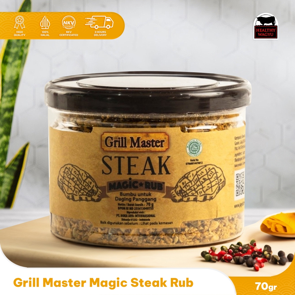 Jual Magic Steak Rub 70 Gram Healthy wagyu | Shopee Indonesia