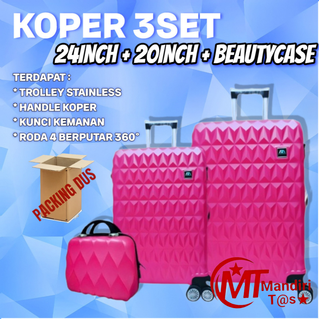Jual PROMO..BELI 1 DAPAT 3, KOPER 24 INCH, GRATIS KOPER ( 20"+14 ...