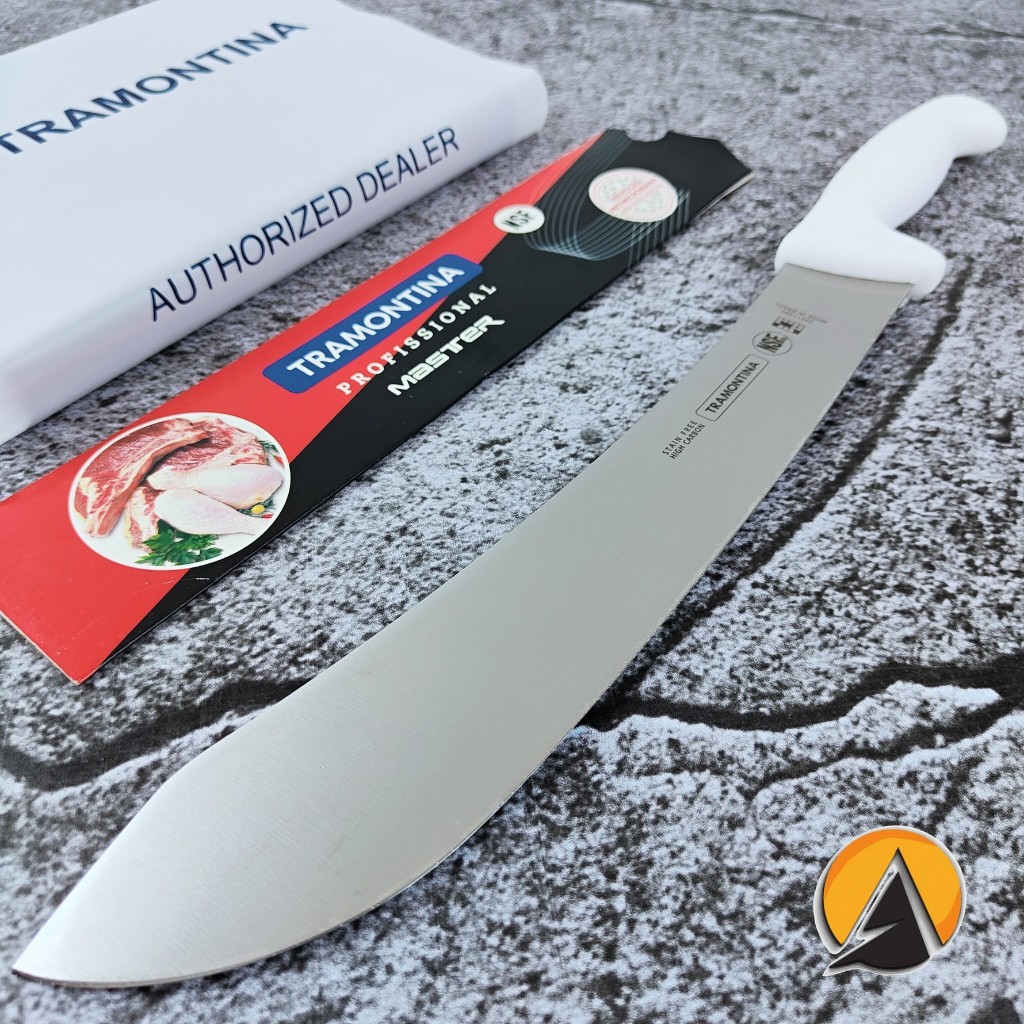 Jual Butcher knife pisau daging sembelih tramontina brazil bullnose 12 ...