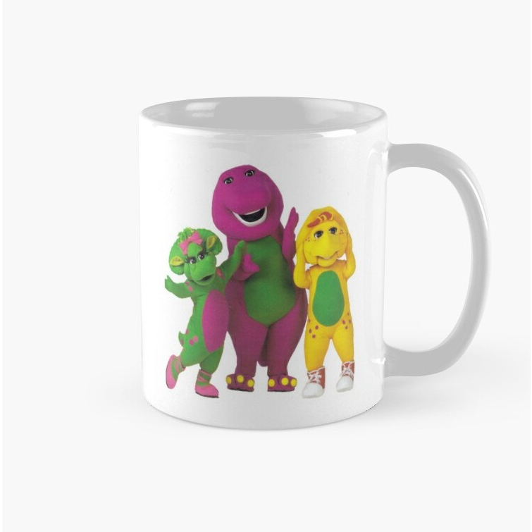 Jual Mug Keramik Barney The Dinosaur and Friends | Shopee Indonesia