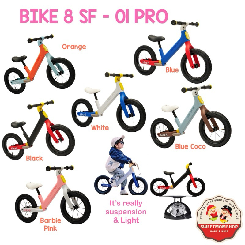 Jual BIKE8 SF-1 PRO Balance Bike / Push Bike - Sepeda Anak | Shopee ...