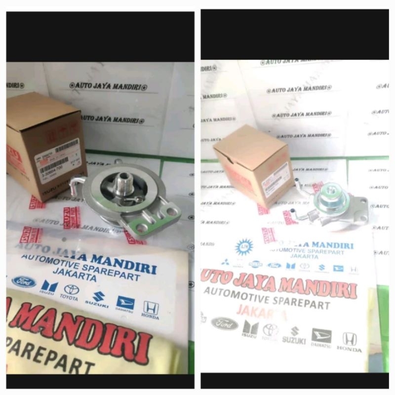 Jual Cover pompa solar - kepala pompa atas body fuel filter isuzu NKR71 ...