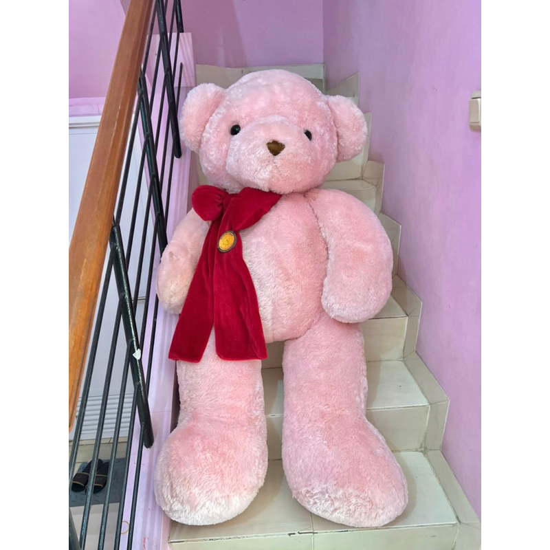 Jual Boneka jumbo teddy bear istana boneka ukuran 2 meter | teddy bear ...