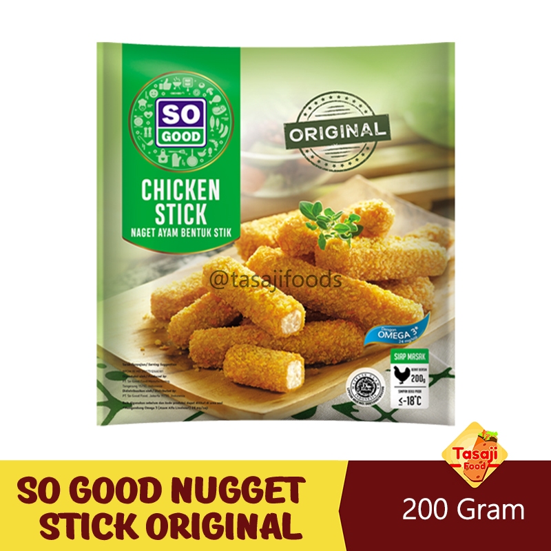 Jual So Good Chicken Nugget Stick Original | Shopee Indonesia
