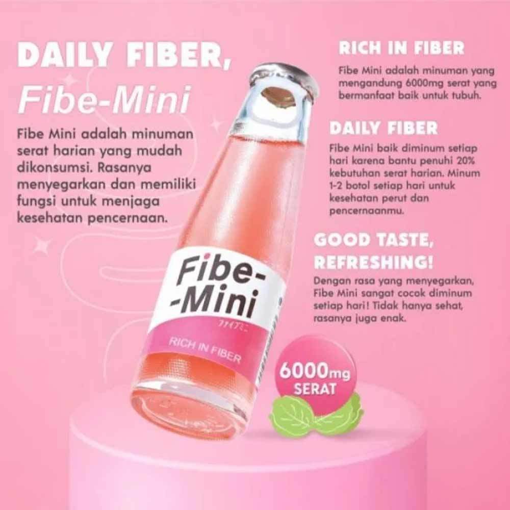 Jual Fibe Mini / Fibemini Minuman Kaya Serat 100 ML | Shopee Indonesia