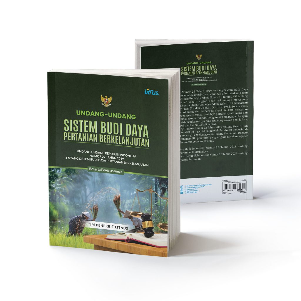 Jual Undang Undang Sistem Budi Daya Berkelanjutan - UU Republik ...