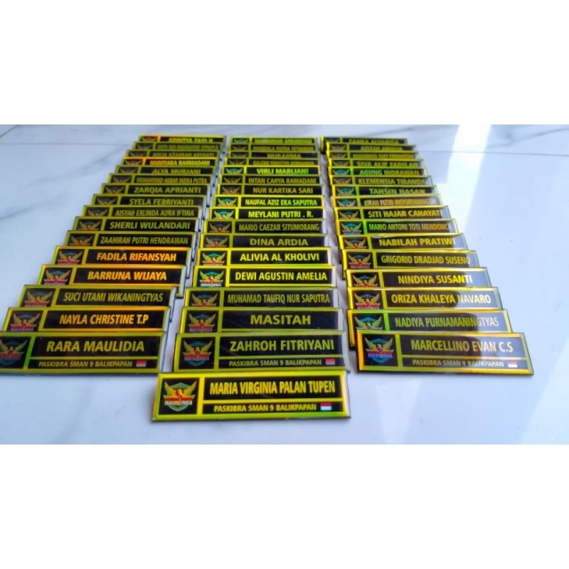 Jual Name Tag / Nama Dada | Shopee Indonesia