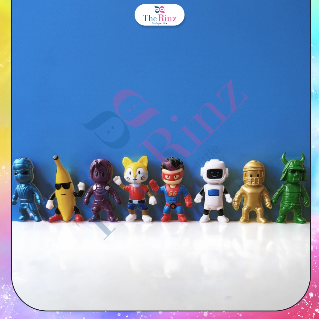 Jual Action Figure Stumble Guys Astronaut Vaquero Pirate Dinosaur Leon ...