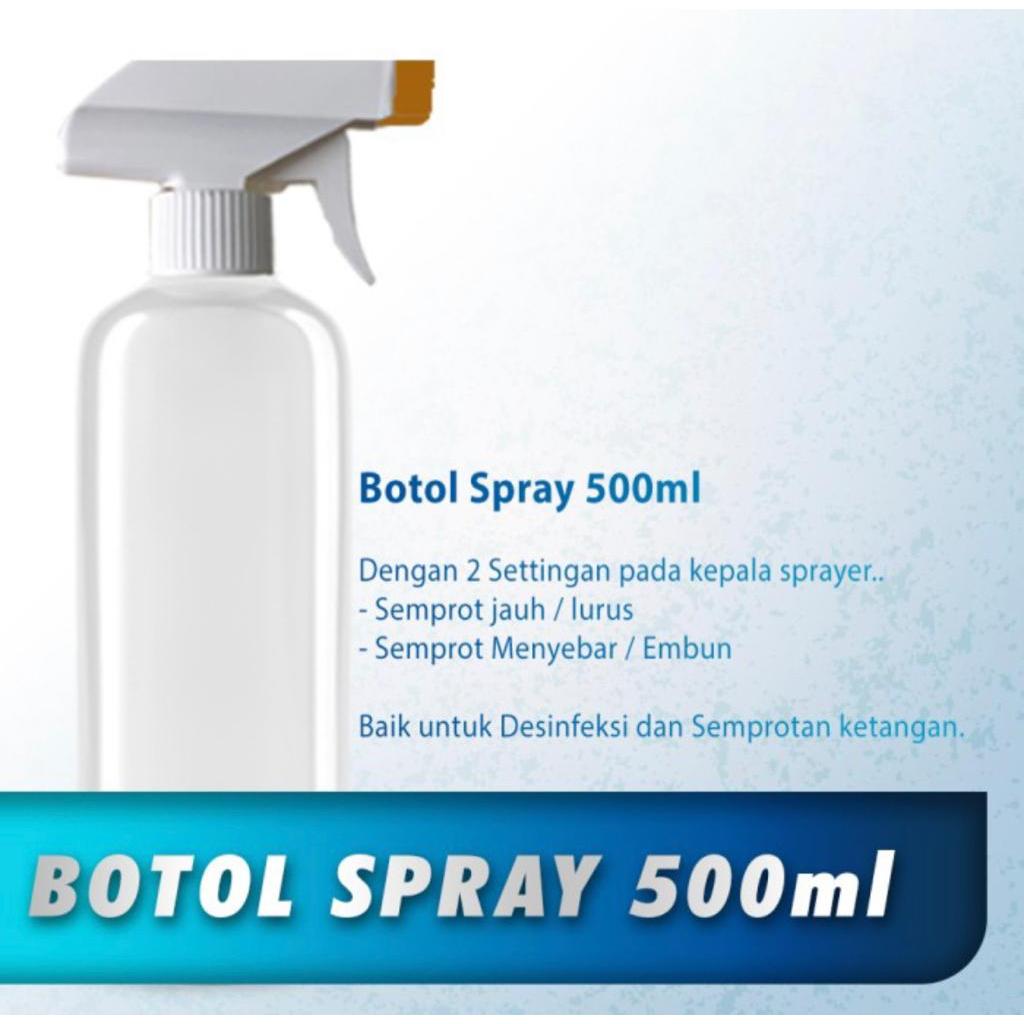Jual Botol Spray 500 ml- Wadah isi ulang refill cairan | Shopee Indonesia
