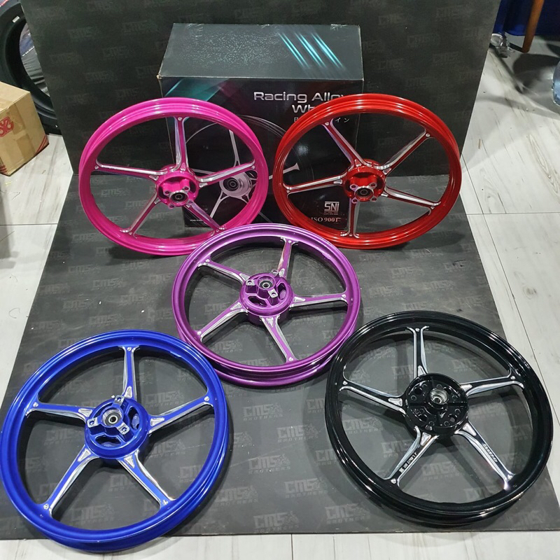 Jual Velg Velek Racing CNC ENKEI 511 P5 R17 Suzuki Satria Fu Old Fi ...