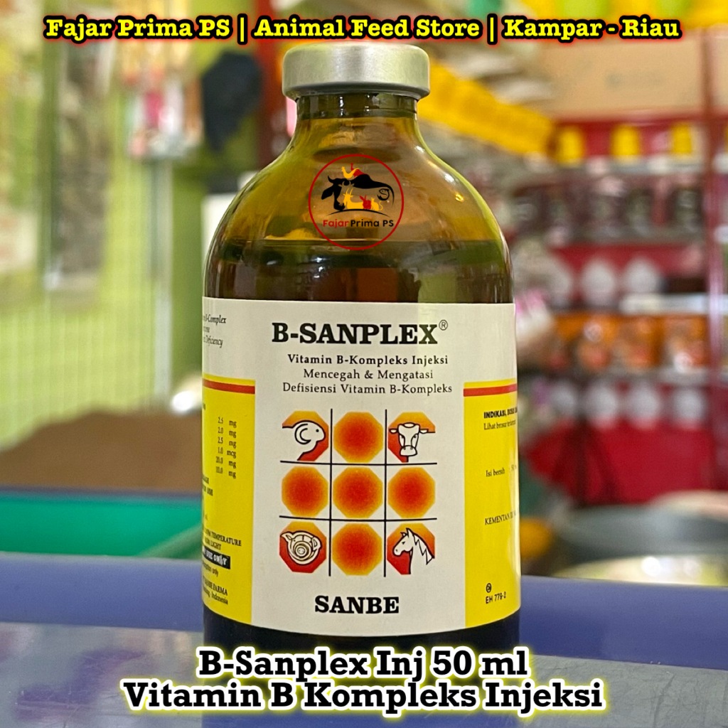 Jual Vitamin Ternak B-Sanplex 50 ml | Shopee Indonesia