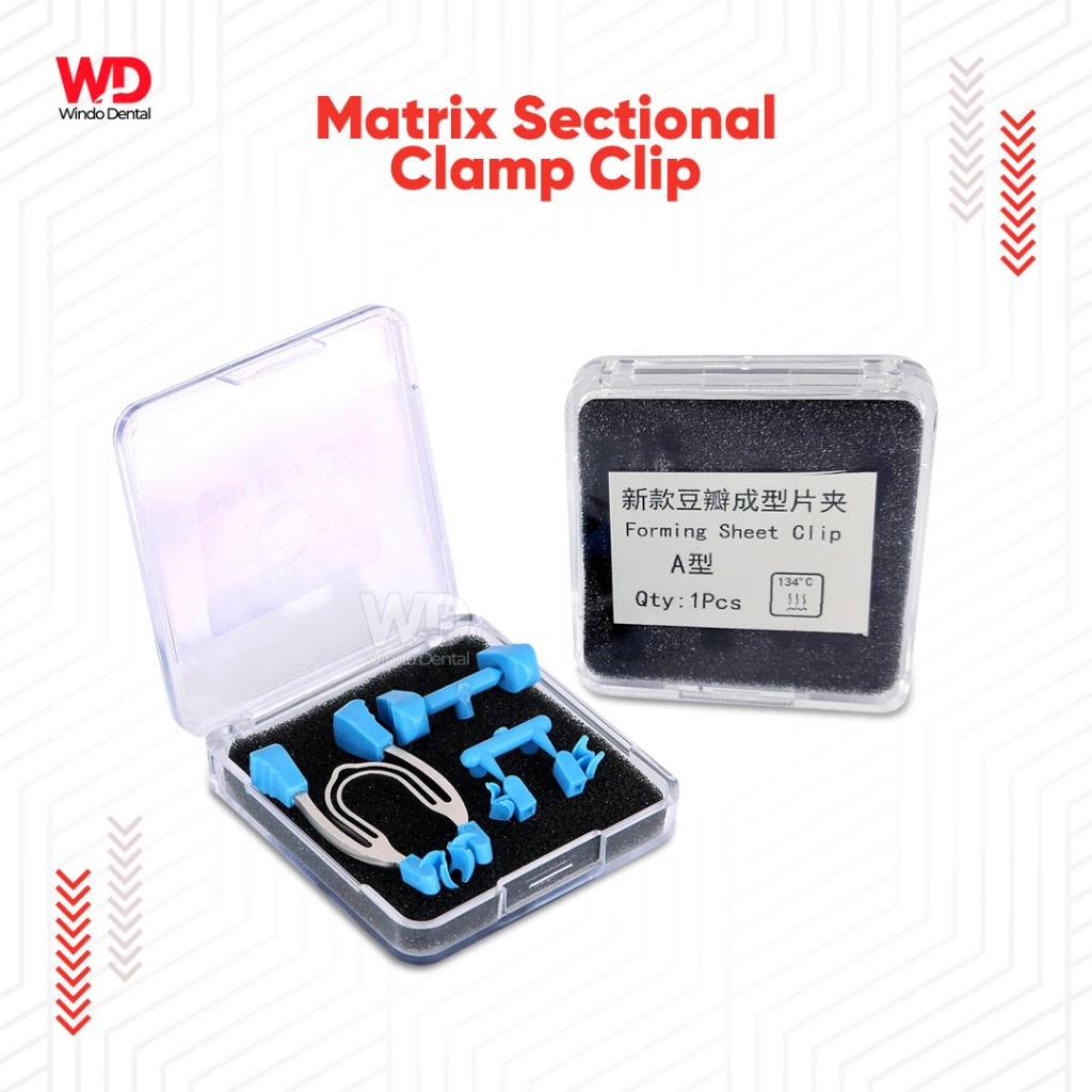Jual DENTAL SECTIONAL MATRIX CLAMPS CLIP SET PENJEPIT / MATRICES ...