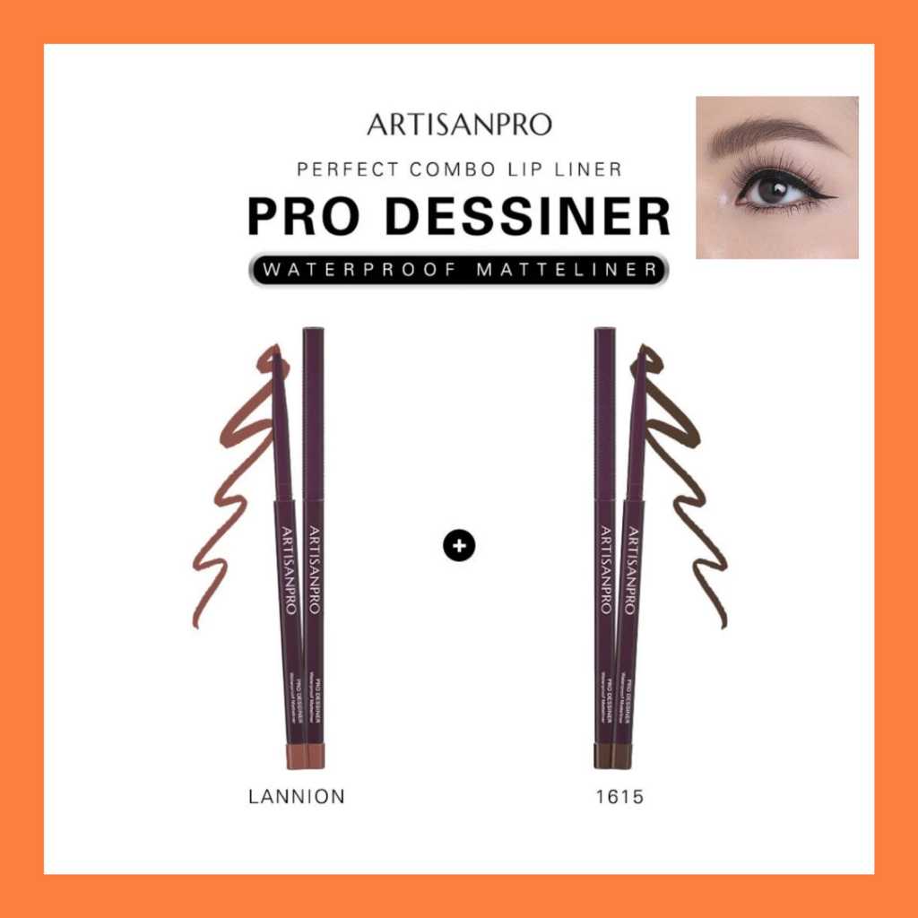 Jual Artisan PRO Eyeliner Lip Liner Pencil Original 100% ArtisanPRO ...