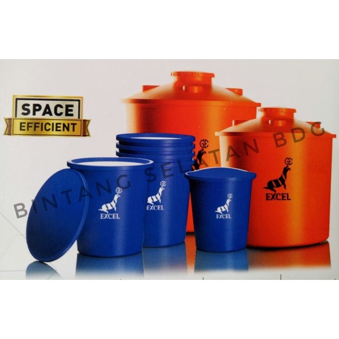 Jual BAK AIR BULAT EXCEL GE / AL-1000B TAMPA TUTUP | Shopee Indonesia