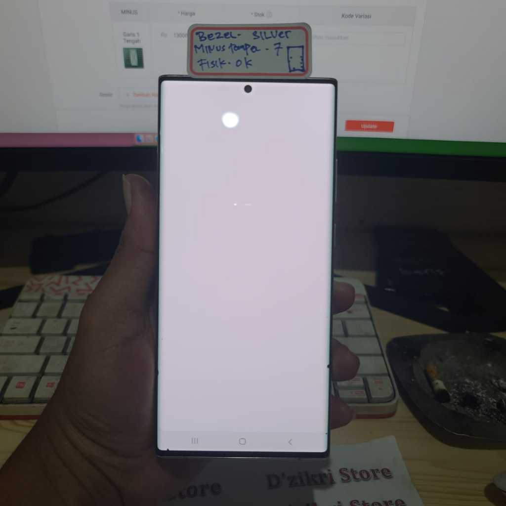Jual LCD SAMSUNG NOTE 20 ULTRA (N985F) MINUS | Shopee Indonesia