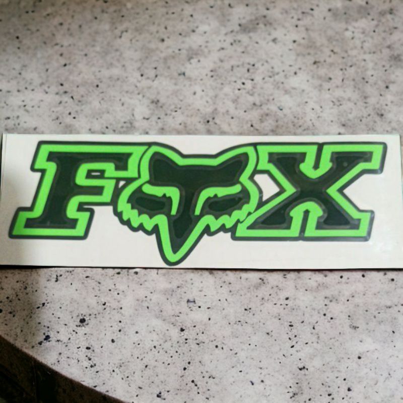 Jual Stiker cutting Fox Racing | Sticker Variasi | Shopee Indonesia