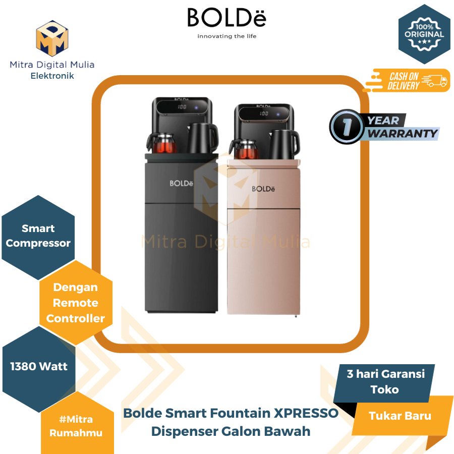 Jual Bolde Smart Fountain XPRESSO Smart Fountain Dispenser Galon Bawah ...