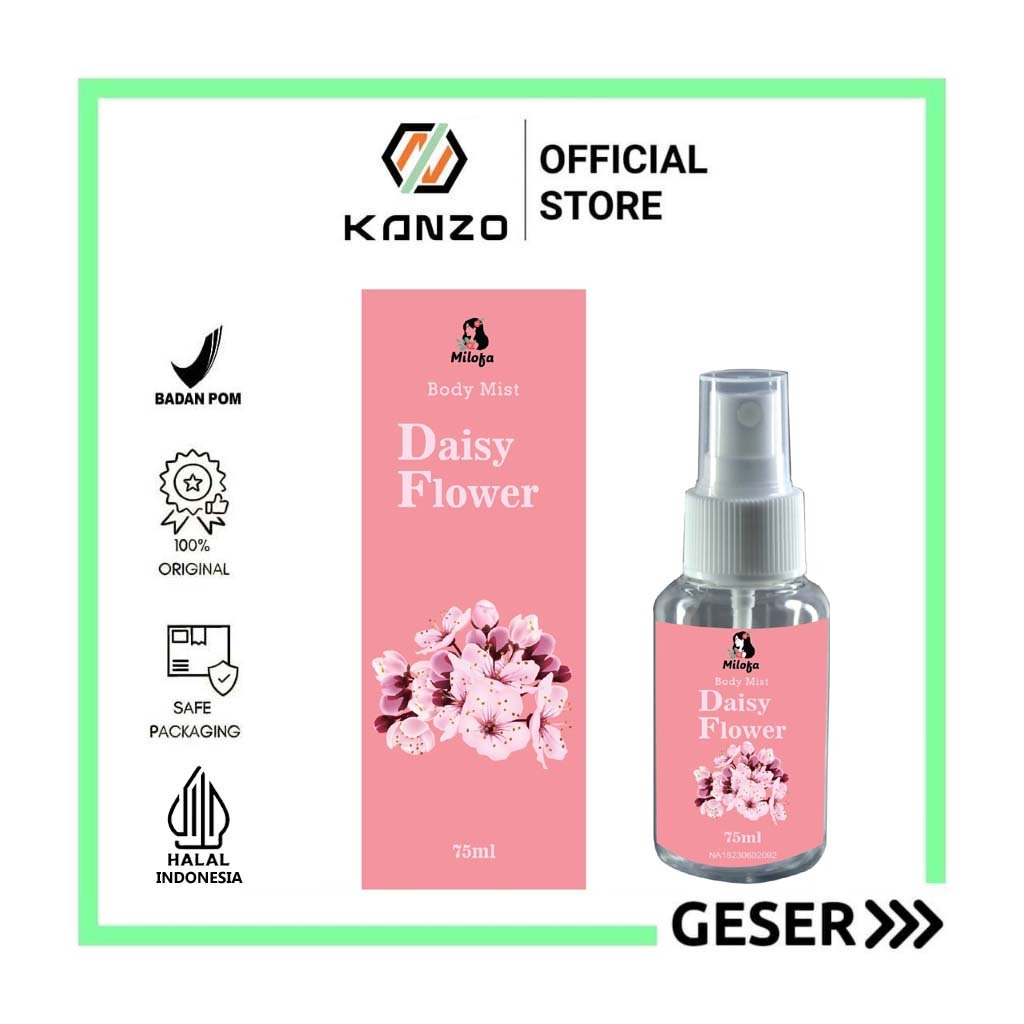 Jual Kanzo - [BPOM] Parfum Body Mist Milofa 75ml Premium / Parfum Body ...